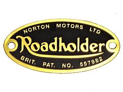 Motorcycle Badges Sigles Norton Pour Fourche Roadholder Avec Rivets ...