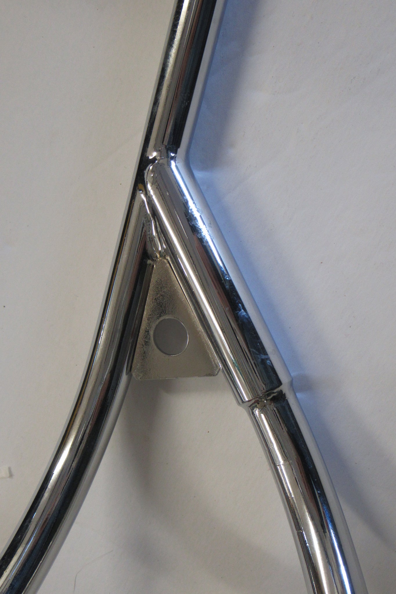 Triumph seat rail 83-1571 Chrome GRAB RAIL 1970 500 650 T120 TR6 T100 ...