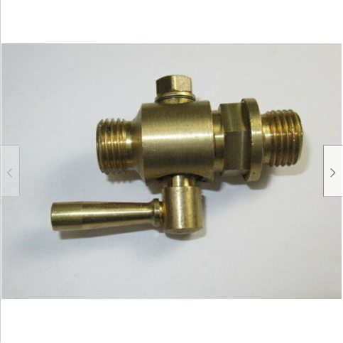 Petcock Brass 1/4" BSP PETROL TAP 1/4 x1/4 LARGE BORE Triumph Norton B ...